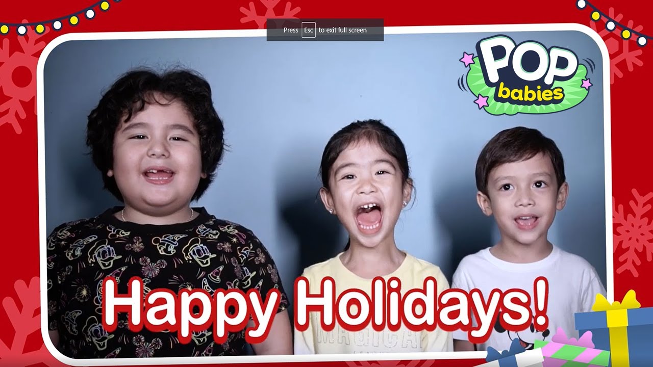 Merry Christmas | Pop Babies - YouTube