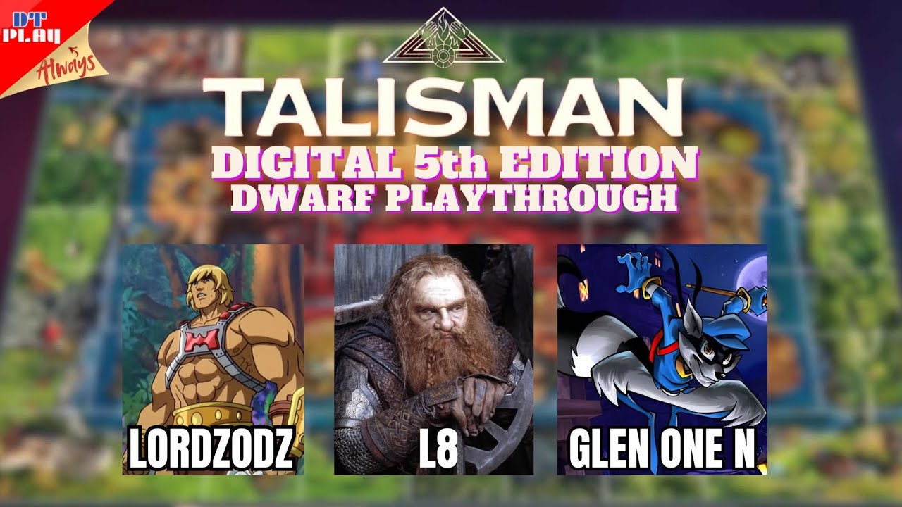 Wizard - Full Game - Talisman 5th Digital Edition - YouTube