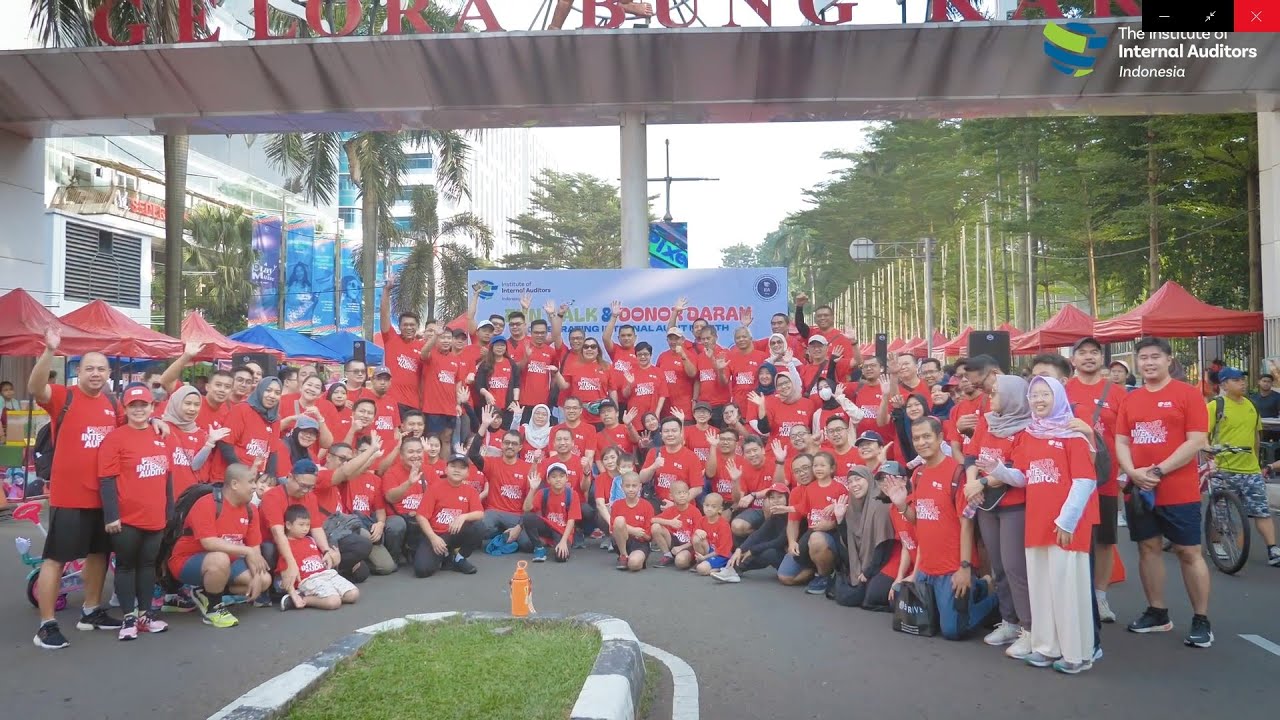 IIA Indonesia Fun Walk and Blood Donation May 2024 Highlights - YouTube
