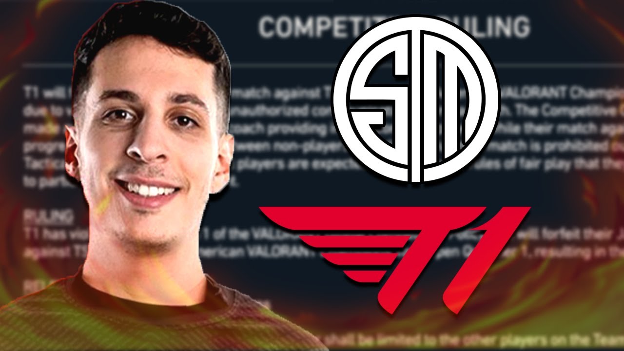 This PRO Team Got Disqualified for CHEATING... (T1 vs TSM) - YouTube