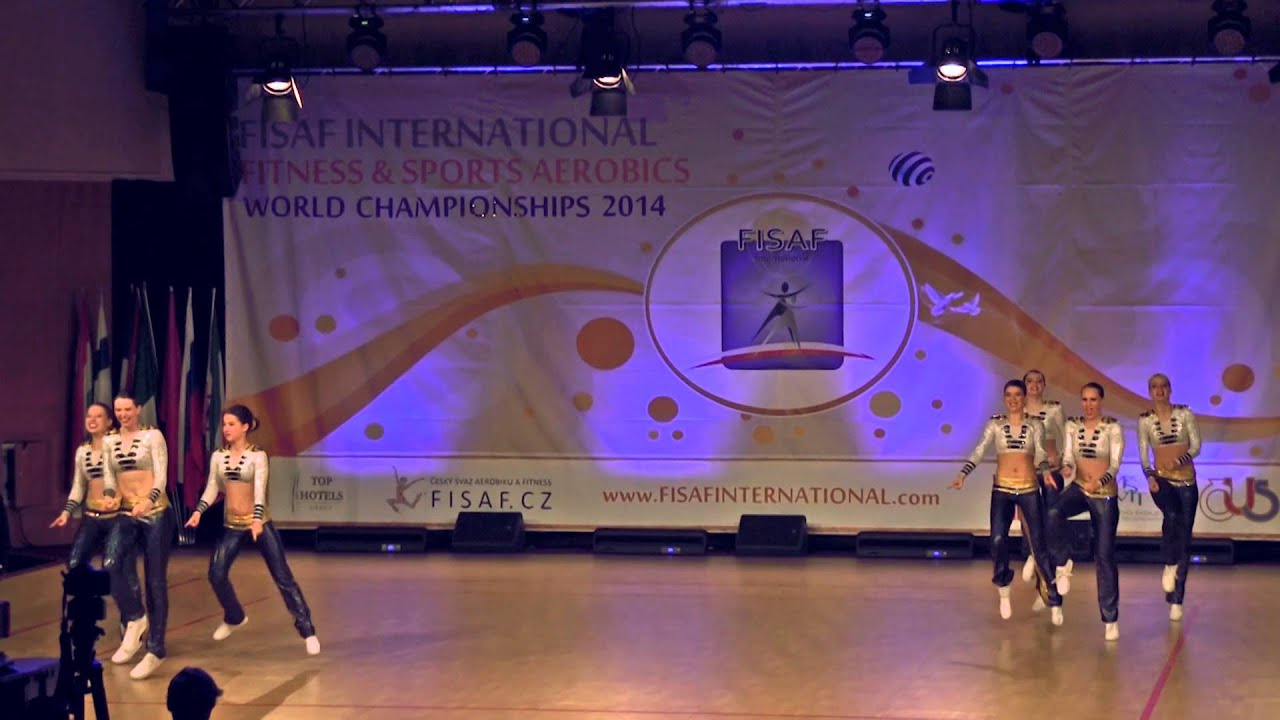 FISAF World Champs 2014 - Vigorous (Junior Aerobic) - YouTube
