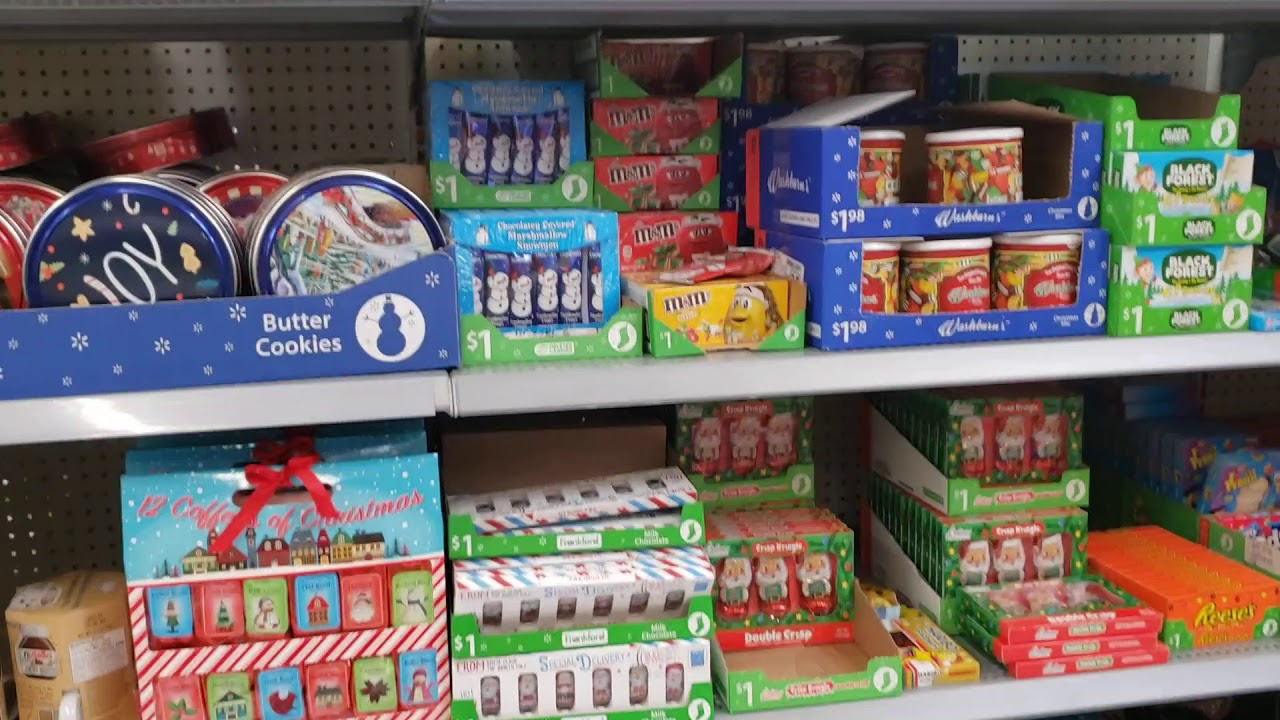 Christmas candy at Walmart - YouTube