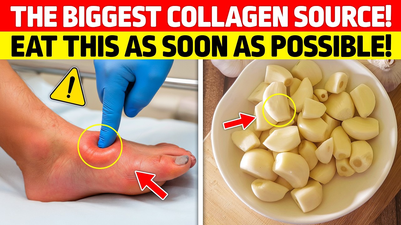 GOODBYE Swelling! 5 Collagen-Rich Foods You MUST Eat for Your LEGS and ...