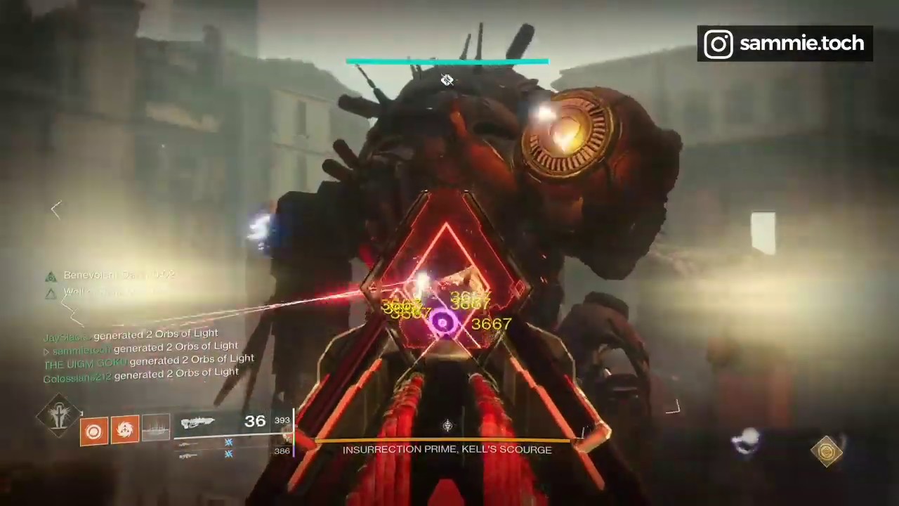 Destiny 2: Outbreak Perfected Vs Insurrection Prime SOTP - YouTube