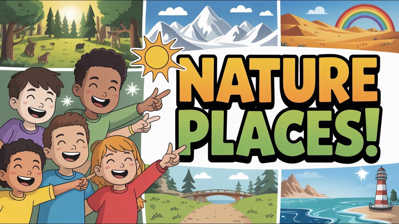 Fun Places in Nature for Kids to Learn & Explore - YouTube