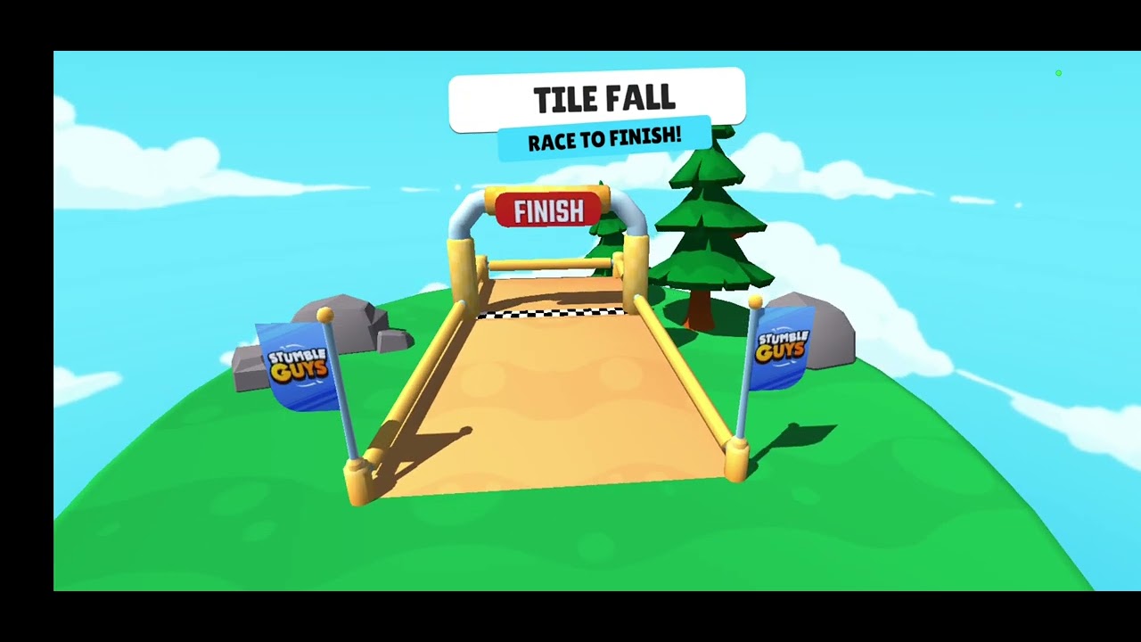 stumble guys tile fall - YouTube