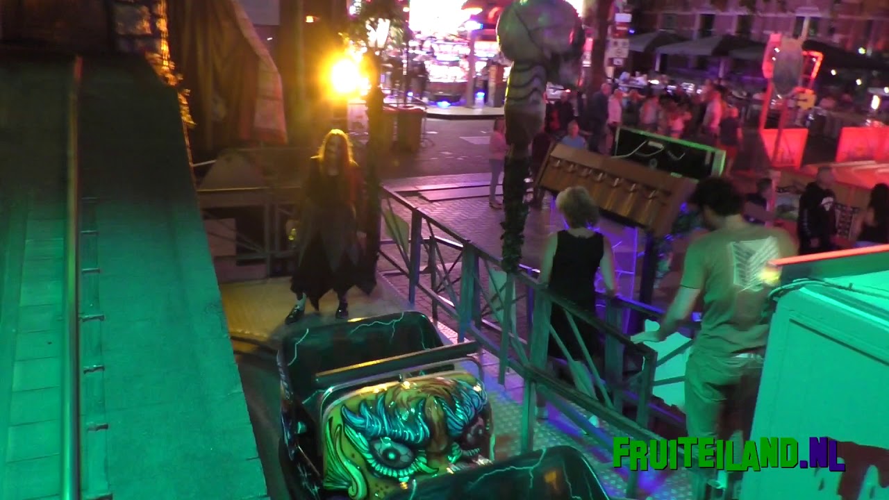 Ghost train Thriller onride with LIVE ACTORS! - YouTube