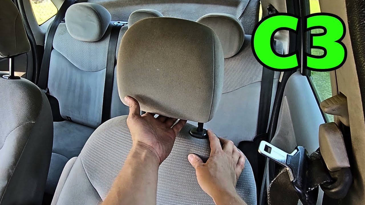 Jak Wyjąć Zagłówki - Citroen C3 | Szybka Instrukcja - YouTube