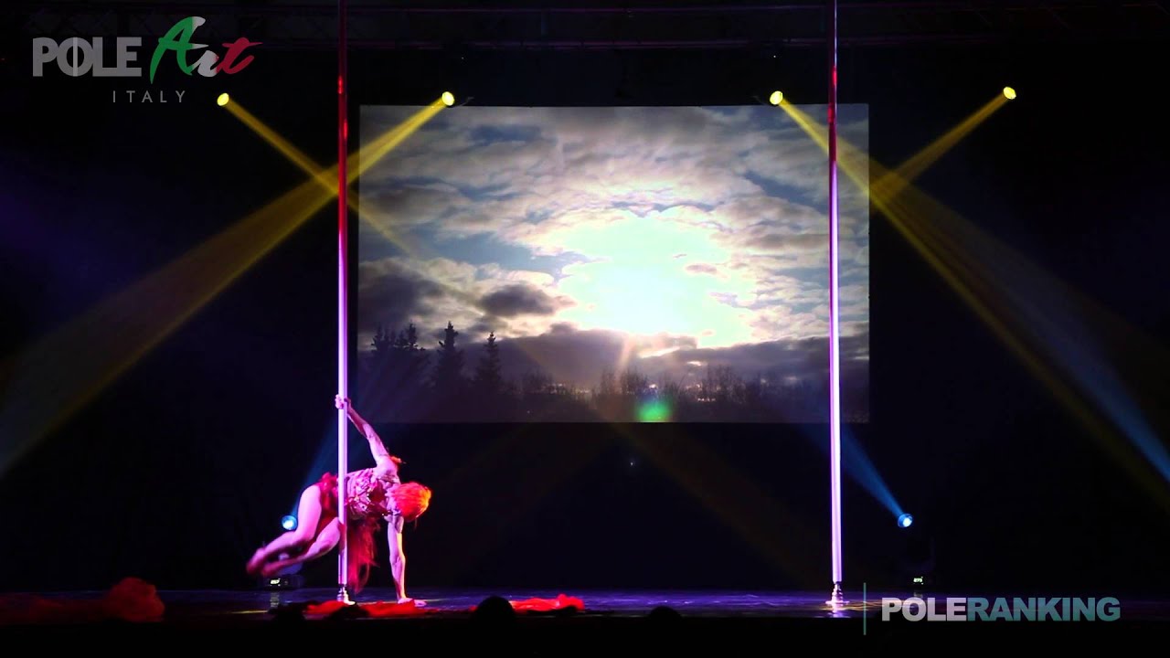 Greta Pontarelli - Pole Art Italy 2016 - YouTube