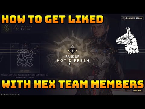 Let's Play Warframe - Get Hex Standing To Rank 4 - How to Get Liked by Hex Members