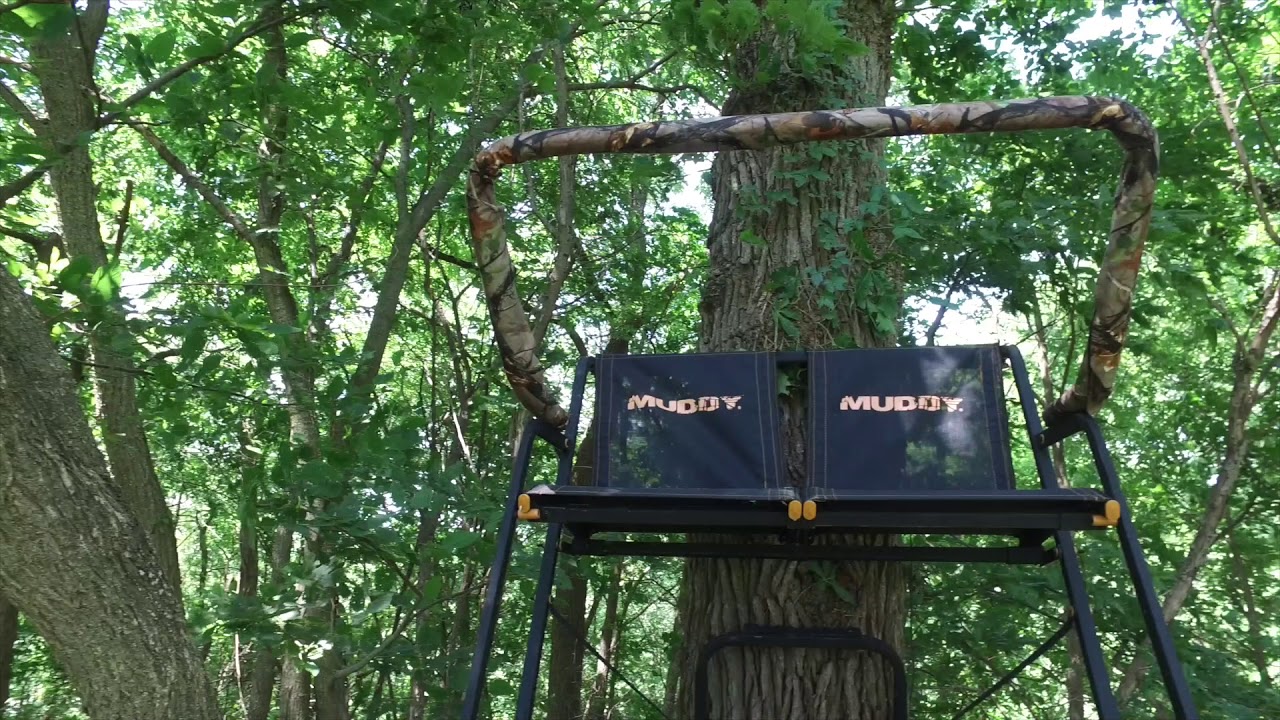 Muddy Partner Ladderstand - YouTube