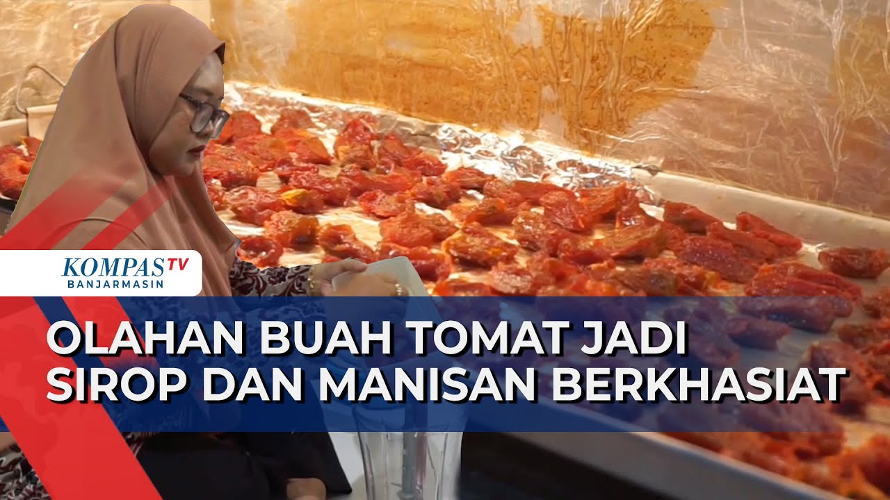 Buah Tomat Disulap Menjadi Sirop Segar, Permen Dan Manisan Yang Disukai ...