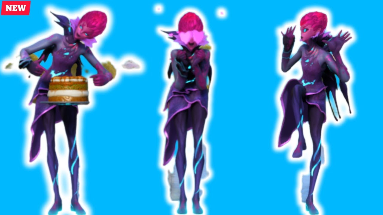 fortnite NEW The Herald skin showcase with icon series Dances & Emotes ...