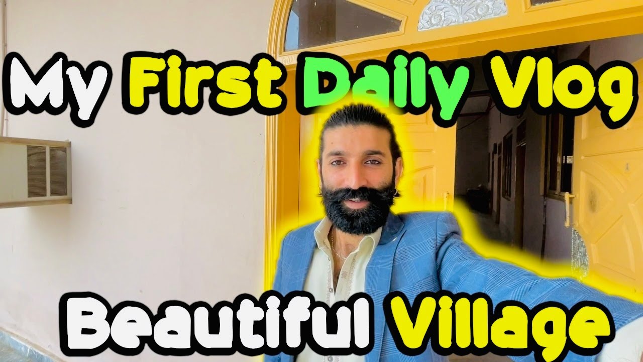 My First Daily Vlog | Beautiful Village | Sheri MalanG Daily Vlogs ...