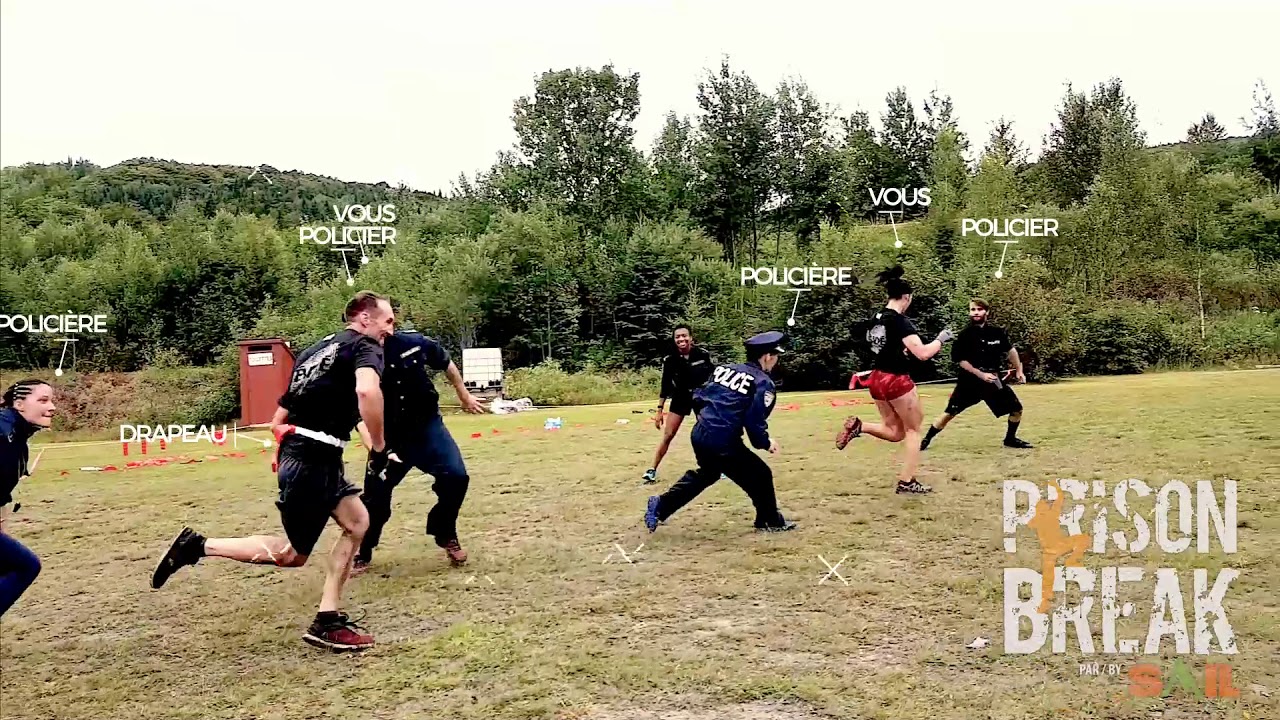 Course Prison Break Race - YouTube