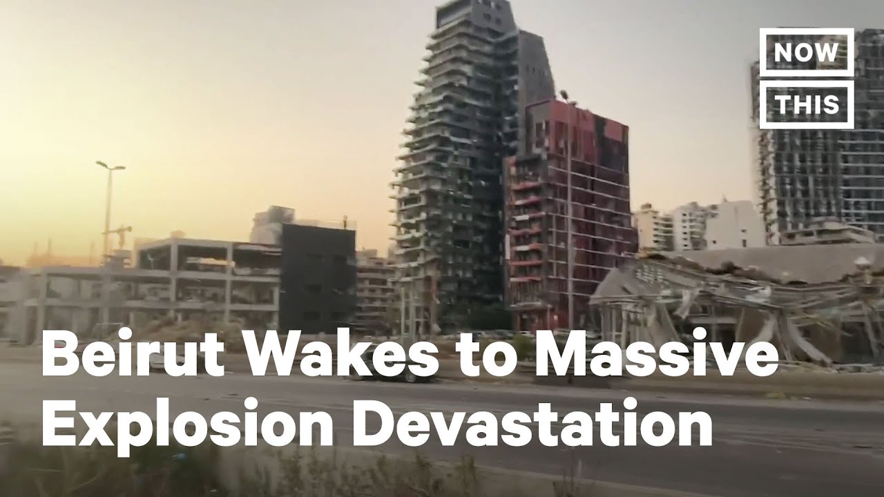 Footage Shows Downtown Beirut Day After Massive Explosions | NowThis ...