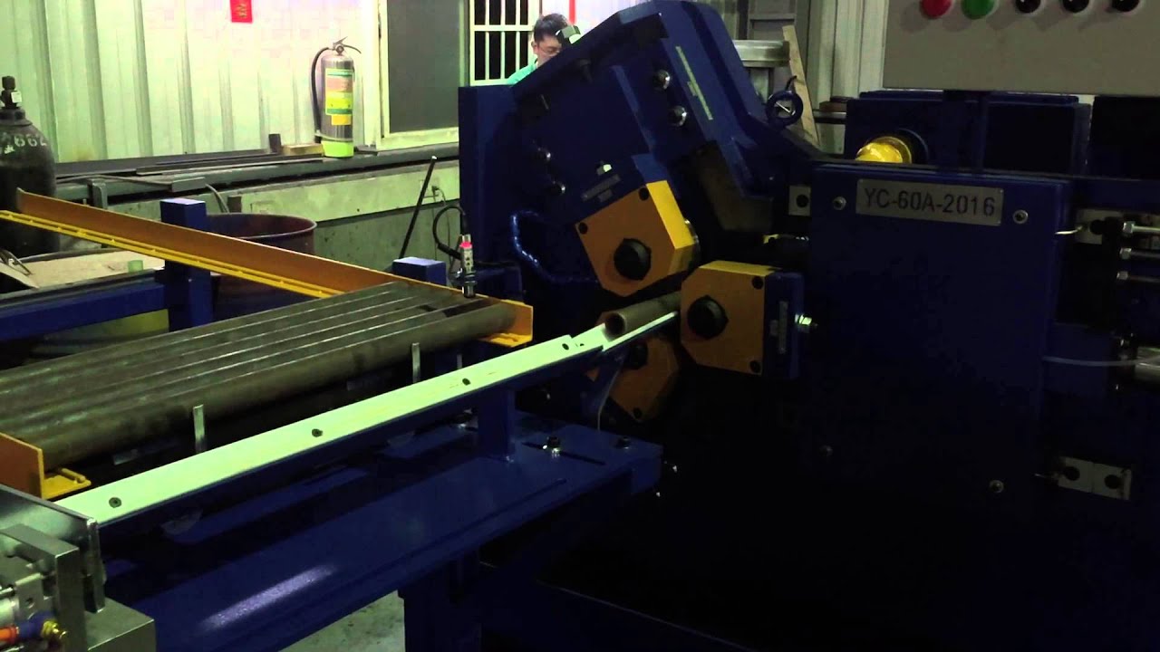 YC-60A-2016AF Automatic Universal Jack Thread Rolling Machine - YouTube
