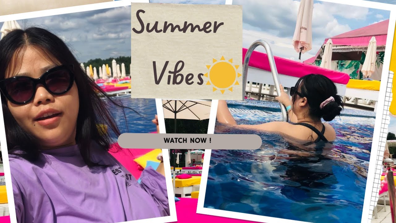 Summer Pool Party💦🍹🏖 / Fifty Beach Club / Swimming Pool Kyiv, Ukraine🇺🇦 ...