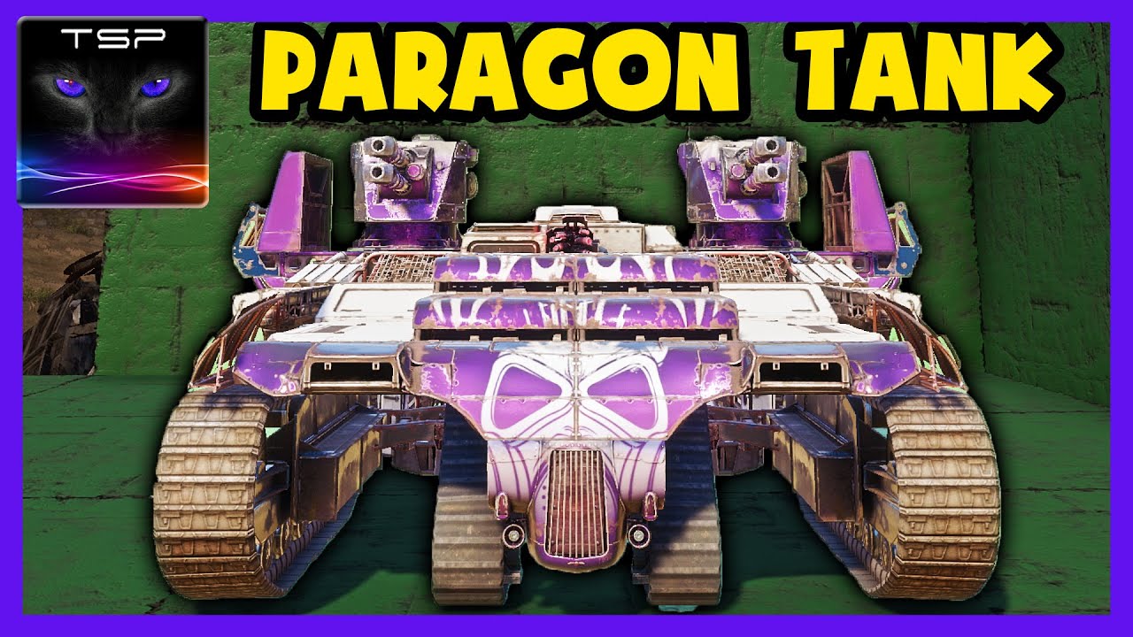 Crossout #638 PARAGON TANK - Massive Tank Art Build for PvP (2x ...
