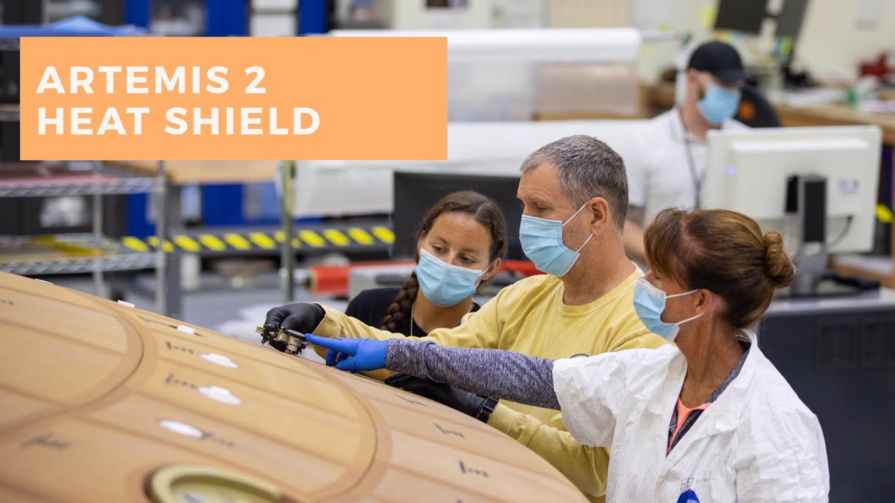 Artemis II Heat Shield - YouTube