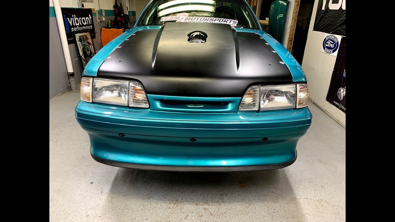 LS Foxbody build EP. 57 Hays Racing front lip - YouTube