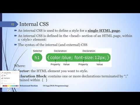 CSS Part1 2/3 - YouTube