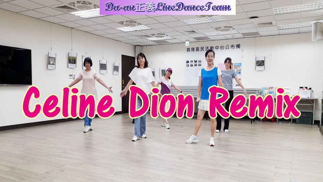 Celine Dion Remix - Line Dance - YouTube