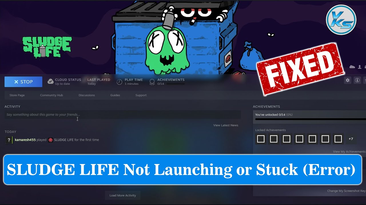 How To Fix SLUDGE LIFE Launching The Game Failed, Black Screen, Not ...