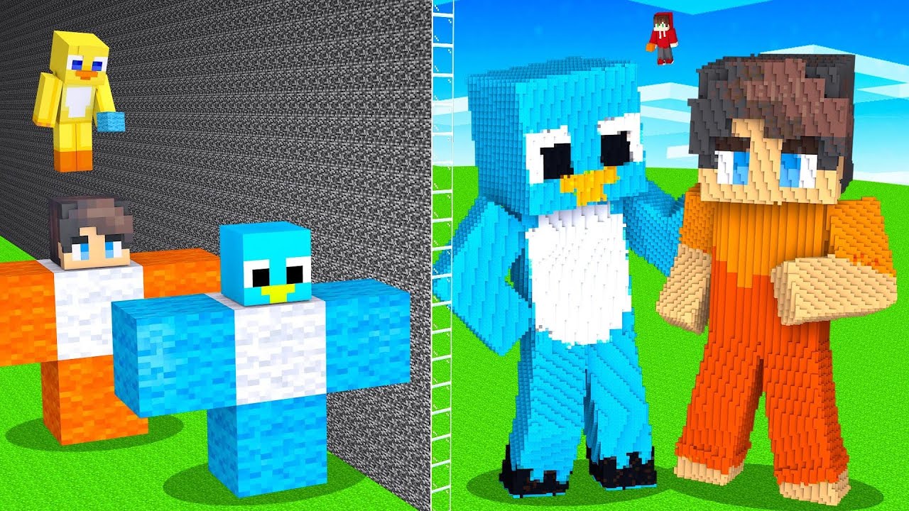 I Cheated with MILO and CHIP in Minecraft Build Battle - YouTube