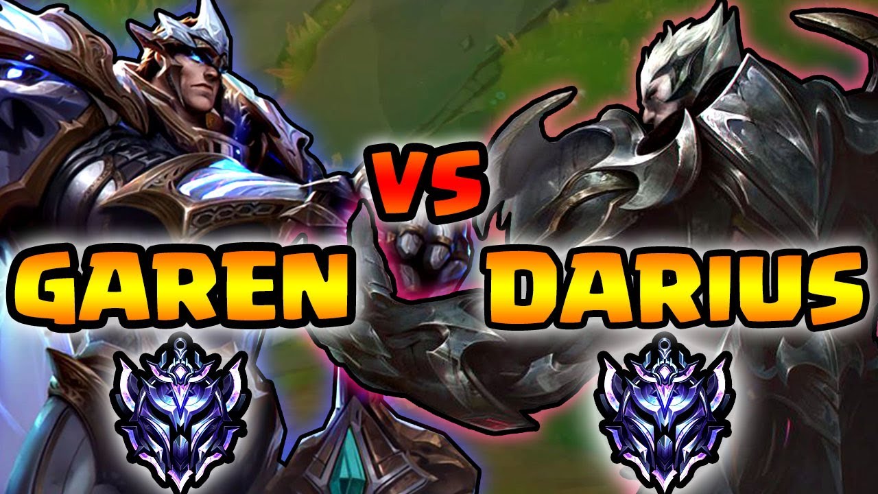 GAREN vs DARIUS IN DIAMOND ELO - 25 KILLS DARIUS SEASON 10 - YouTube