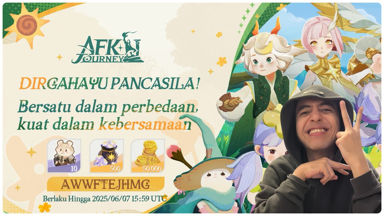 Dirgahayu Pancasila asik ada code redeem lagi 😤🤗 Afk Journey Echo of Dissent - YouTube