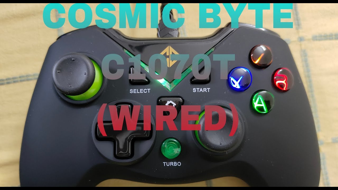 COSMIC BYTE C1070T Interstellar Wired Gamepad With GTA V Adaptive ...