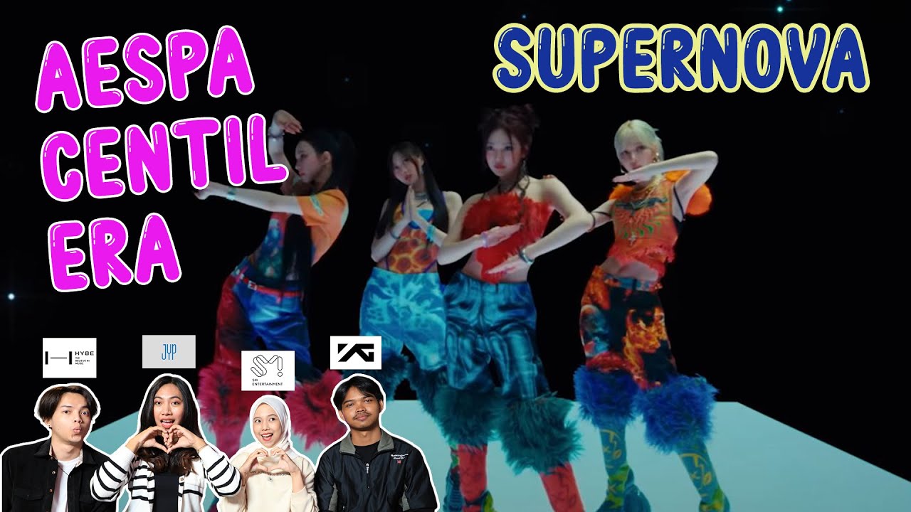 FANS BIG 4 REACT TO AESPA “SUPERNOVA” MUSIC VIDEO - YouTube