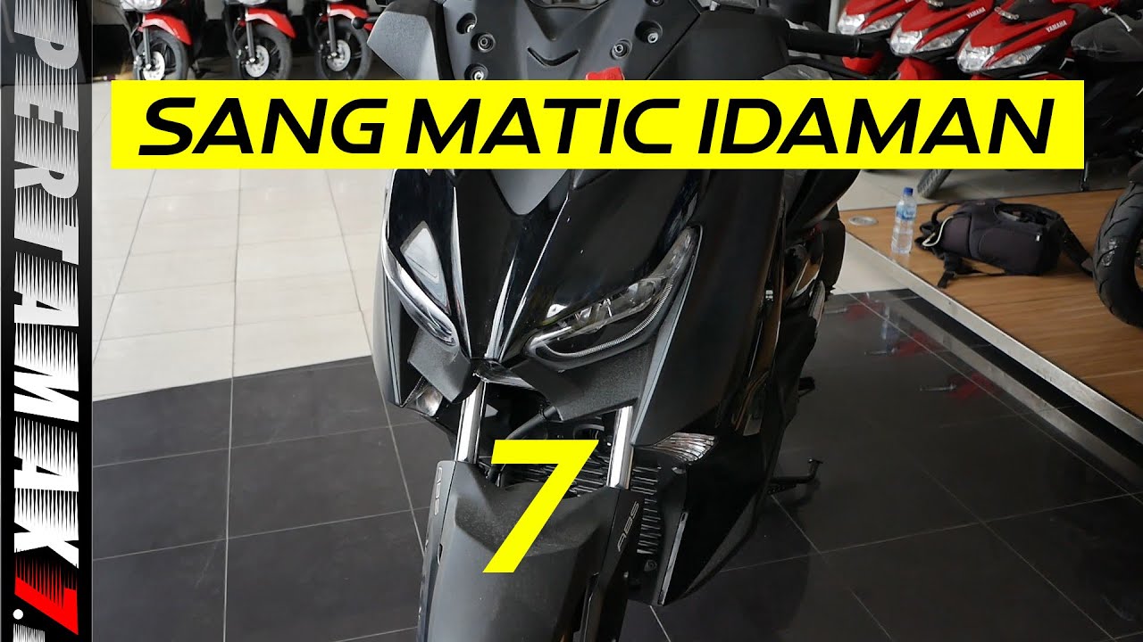 Nonton Yamaha XMAX 250 Hitam Doff Maxi Signature 🛵 Matic Gambot Idaman ...