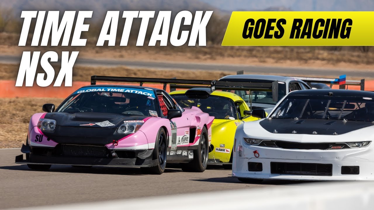 Time Attack cars goes wheel to wheel with NASA AZ - YouTube