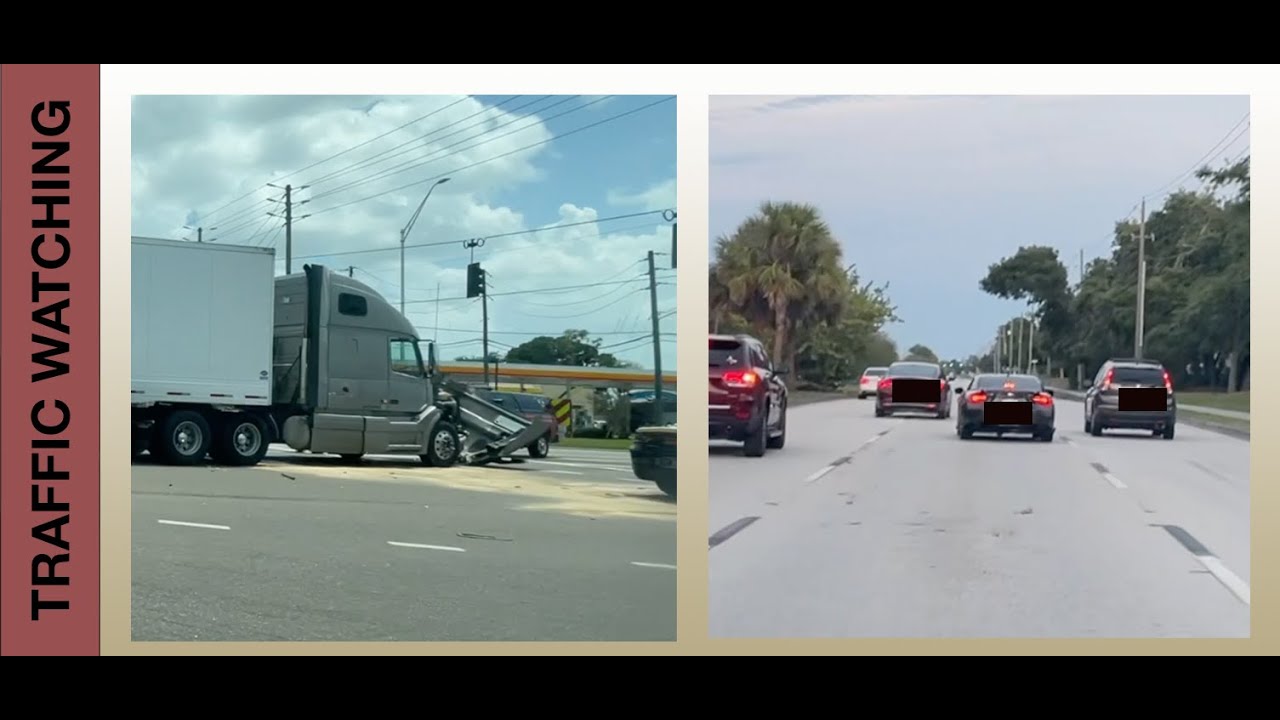 Vehicles Running Stop Signs & More, Part 3 #traffic - YouTube