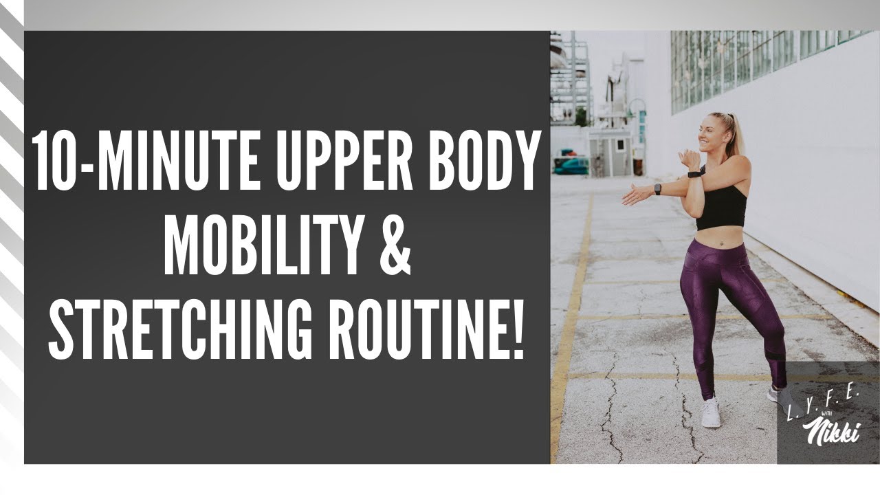 Neck Pain? Upper Back Tension? Follow Along This 10-Minute Upper Body ...