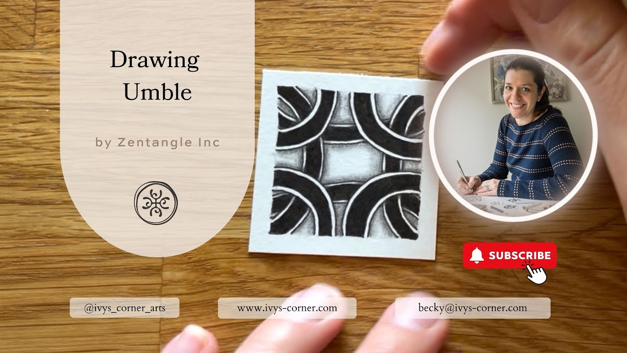Zentangle for Beginners: Learn the tangle ‘Umble’ - YouTube