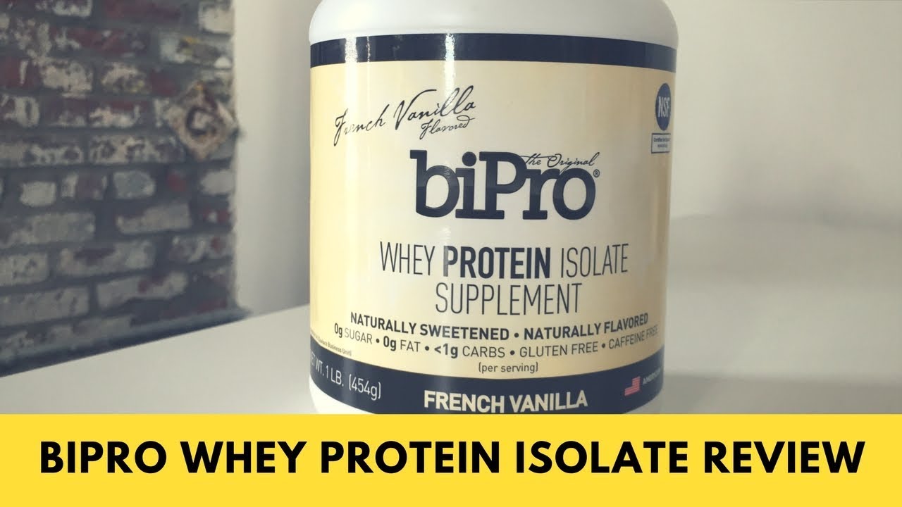 BiPro Whey Protein Isolate Review - YouTube