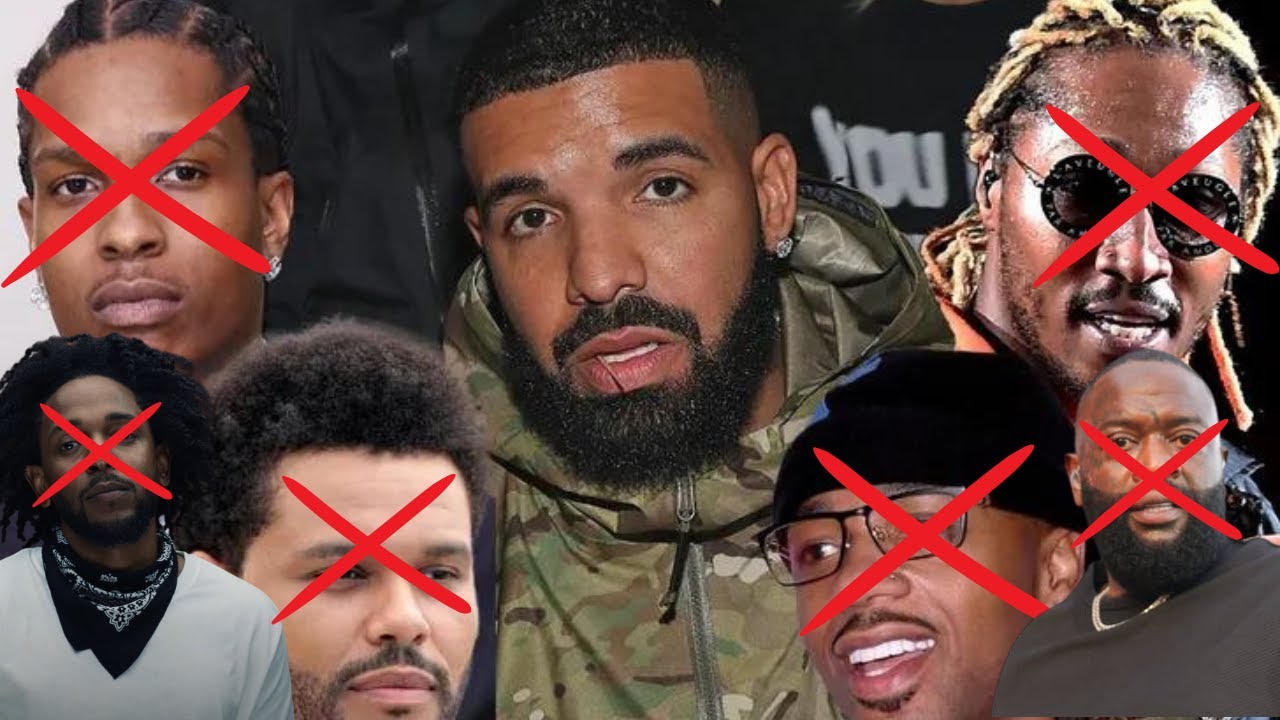 Drake - Push Ups/Drop & Give Me 50 (K.DOT, Rick Ross, Metro Boomin Diss ...