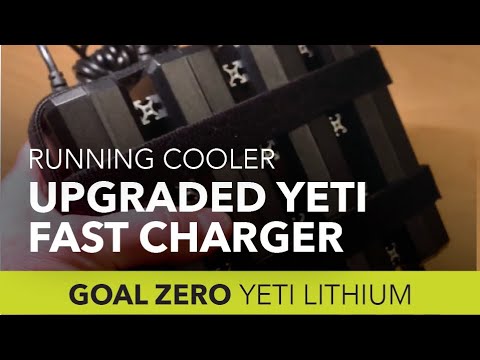 Goal Zero Yeti Lithium Fast charger improvements, 12v + auto charger ...