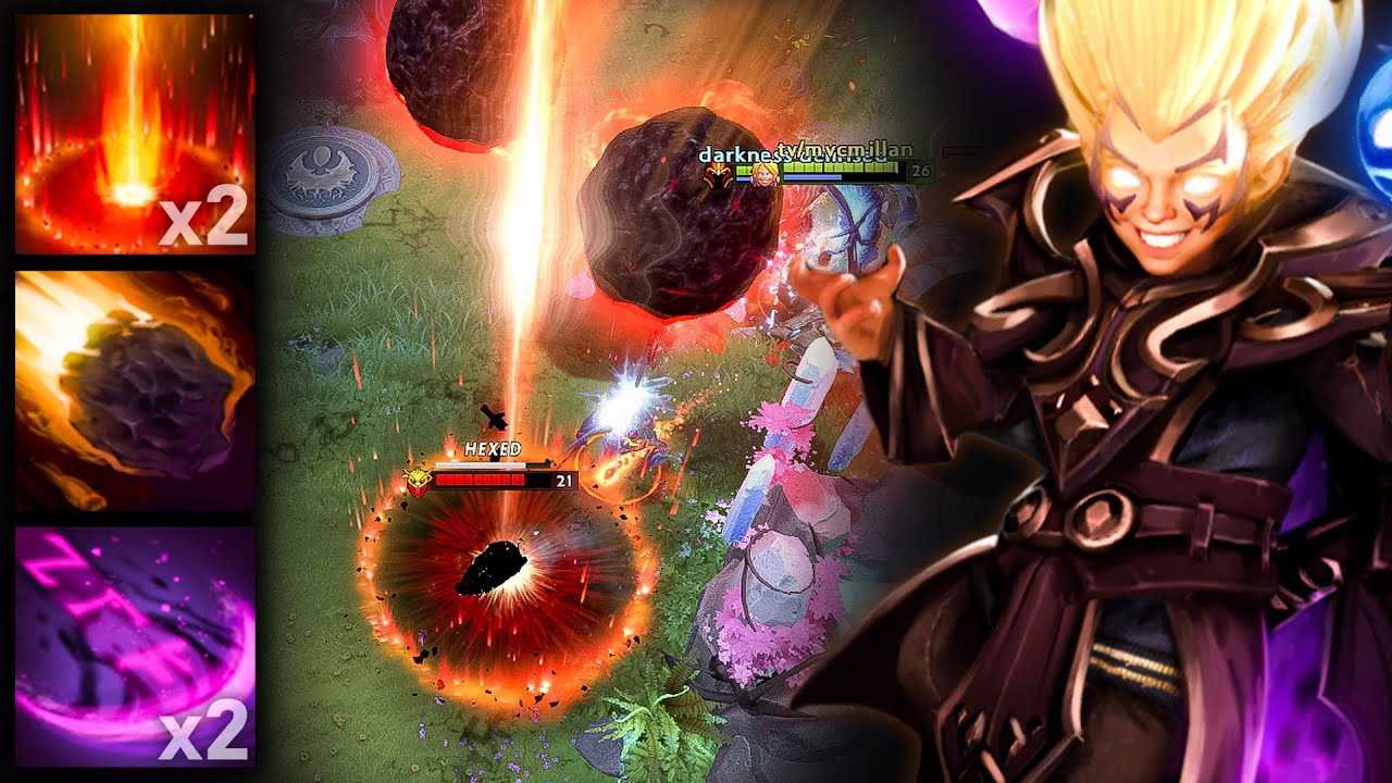 EPIC STYLE 2 KID INVOKER ABSOLUTELY PERFECT GAMEPLAY | Dota 2 Invoker ...