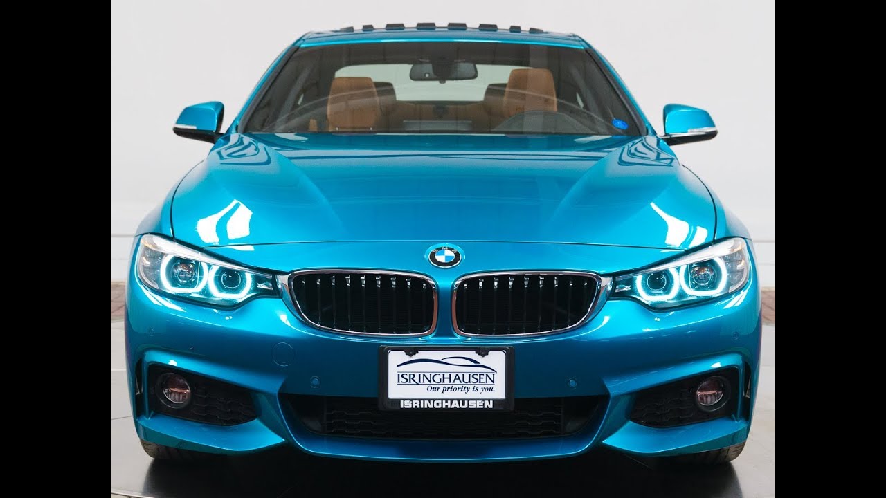 2018 BMW 430i 6MT in Snapper Rocks Blue Metallic - 38634 - YouTube