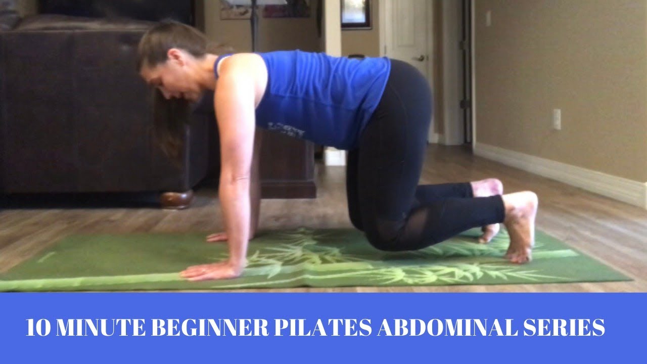 Beginning level Pilates abdominal home workout | Nicole Baltes’s ...