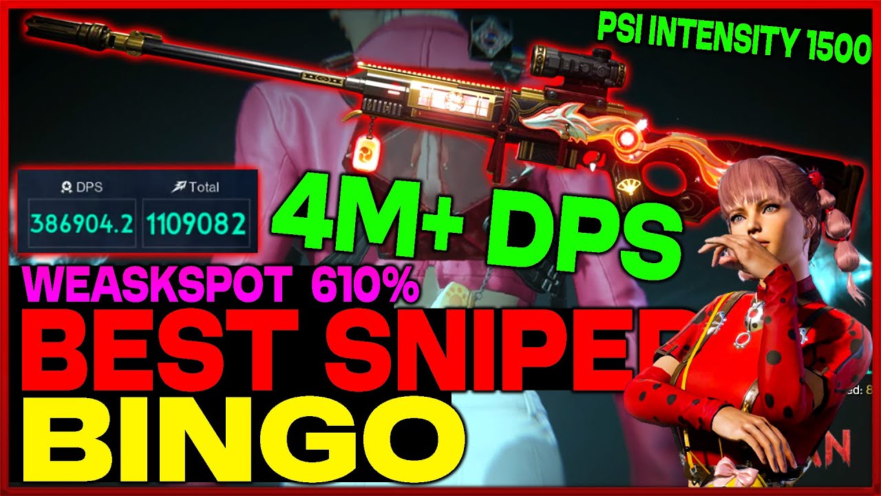 ONCE HUMAN BEST BINGO SNIPER BUILD FOR PVE HUGE DPS 4M+ - YouTube