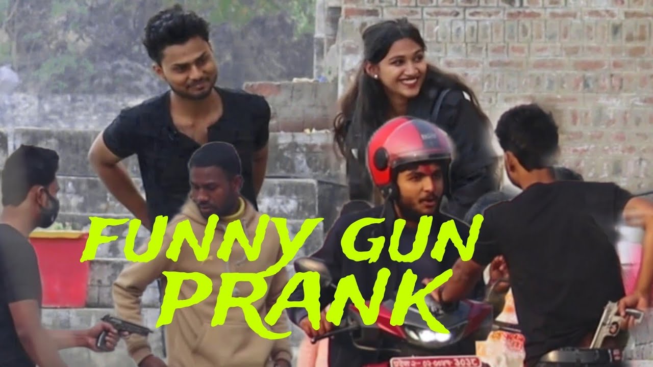 funny comedy Gun prank 2024 - YouTube