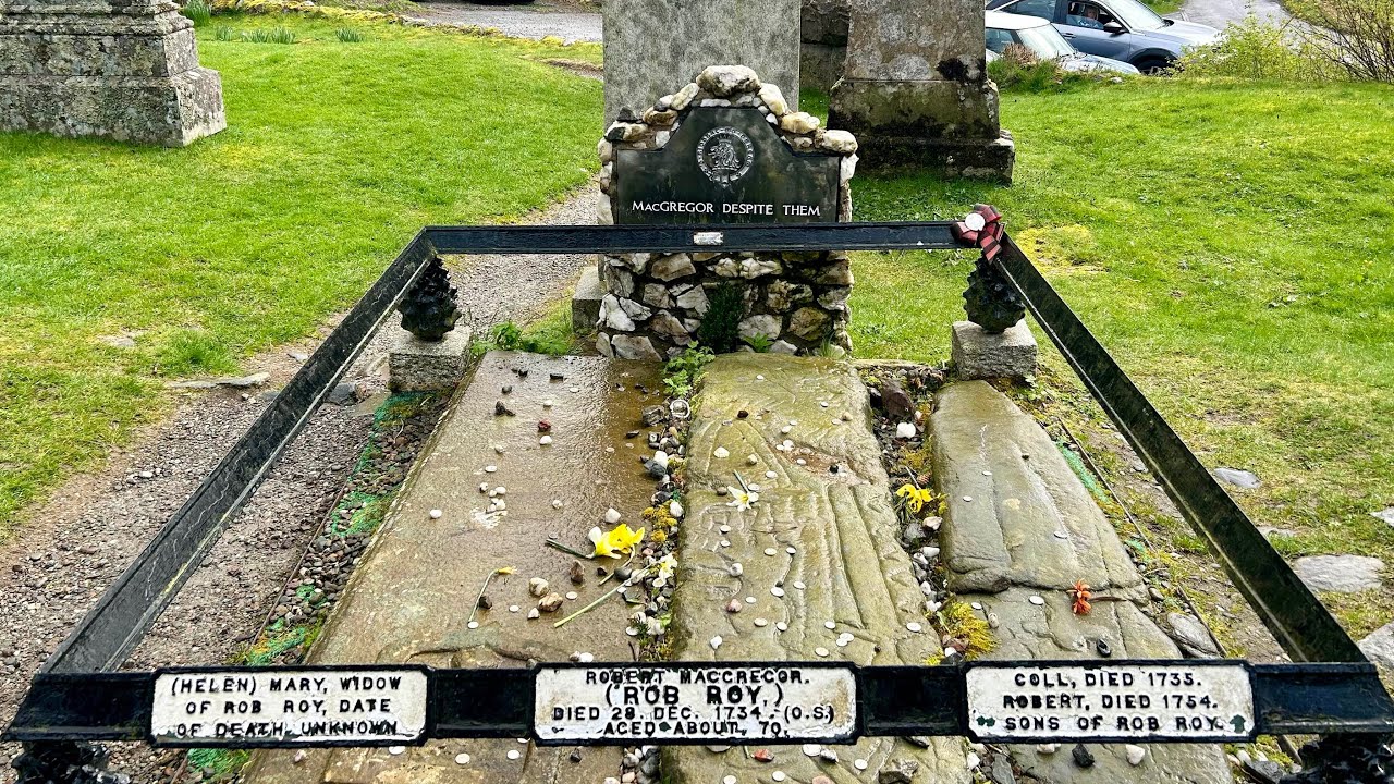 Rob Roy’s Grave And Amazing View Of Loch VOIL 14.04.24 - YouTube