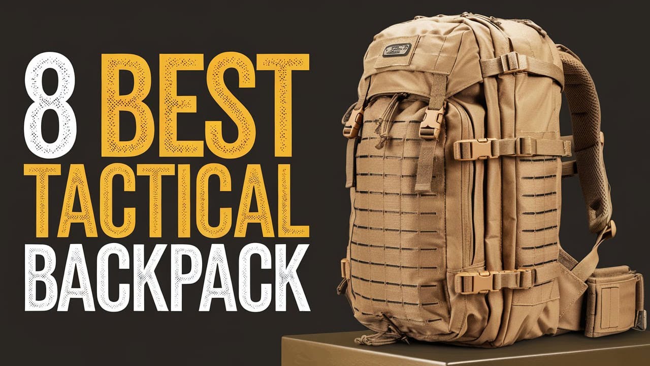 Top 8 Best Tactical Backpacks 2025! - YouTube