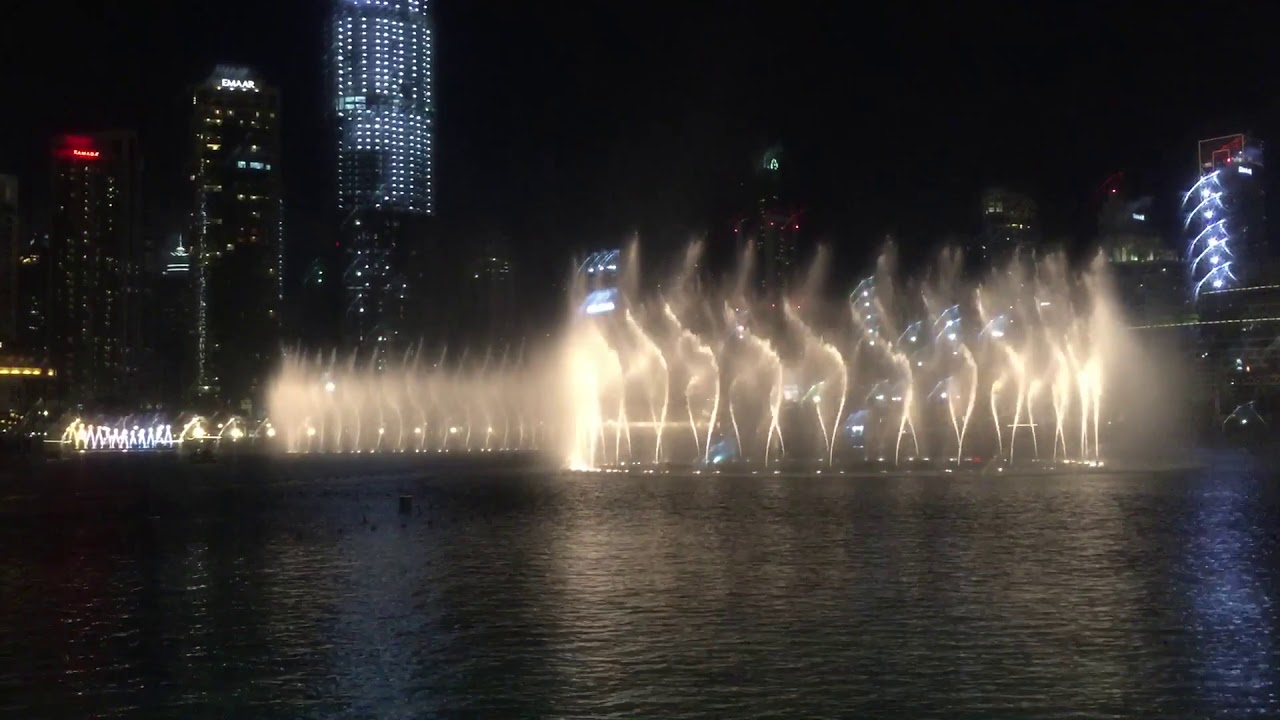 Dubai Mall Fountain Show - YouTube