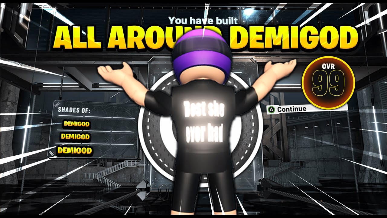 BEST ALL-AROUND DEMIGOD ISO BUILD IN HOOPS LIFE ( NEVER MISS AGAIN ...
